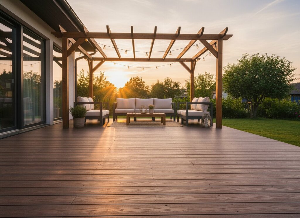 Ahşap endüstrisi Алтай Декинг, Zarinsk, foto