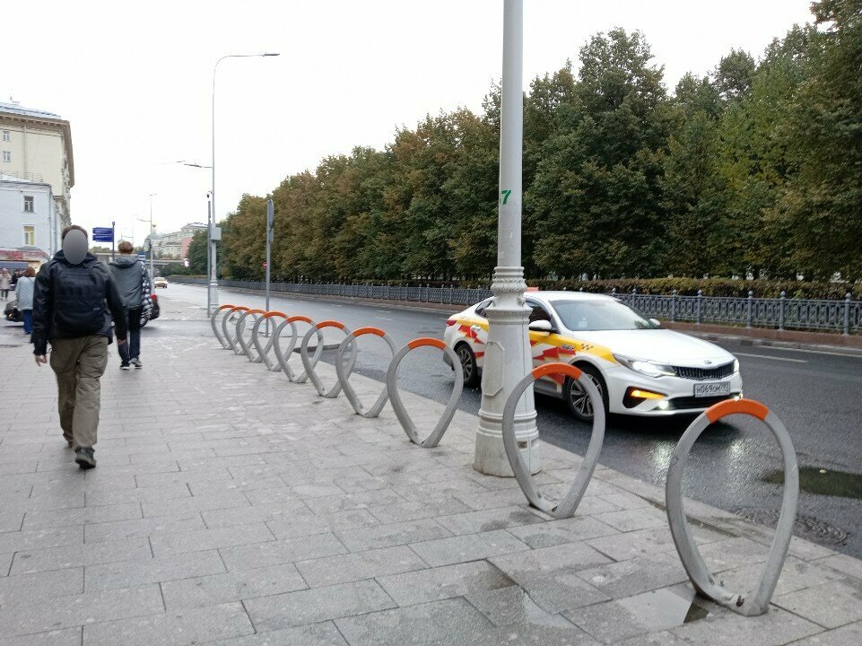 Bisiklet park yerleri Bicycle parking, Moskova, foto