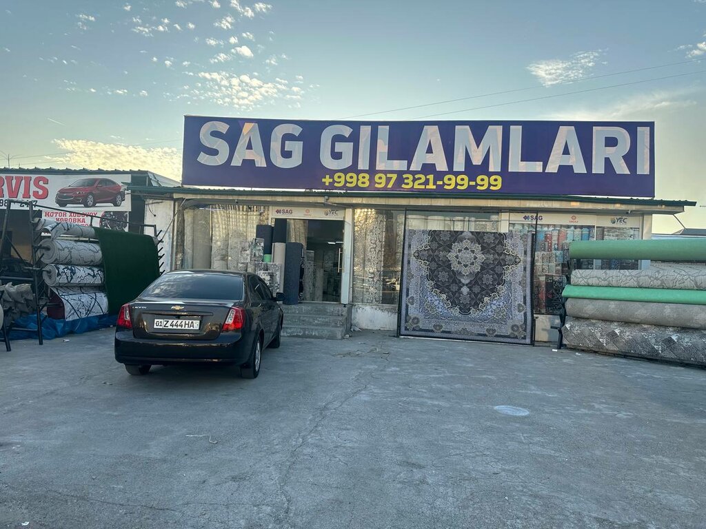 Halı mağazaları Sag, Taşkent, foto