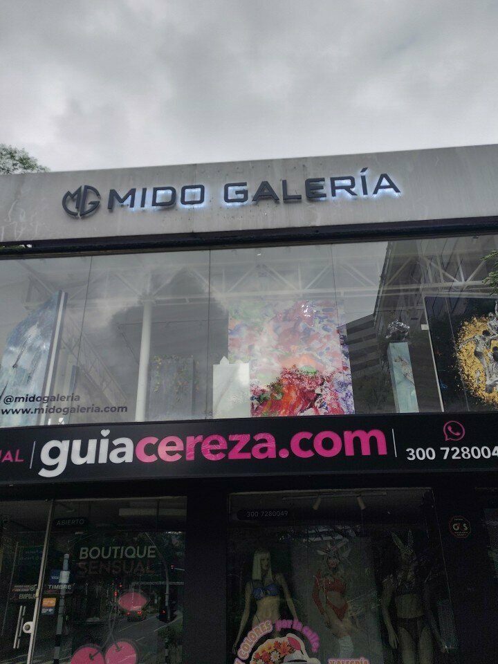 Sergi salonları, galeriler Mido galeria, Medellin, foto