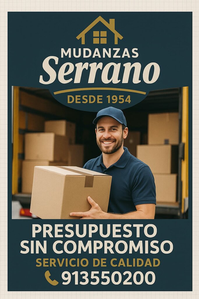 Evden eve nakliye Mudanzas Serrano, Madrid, foto