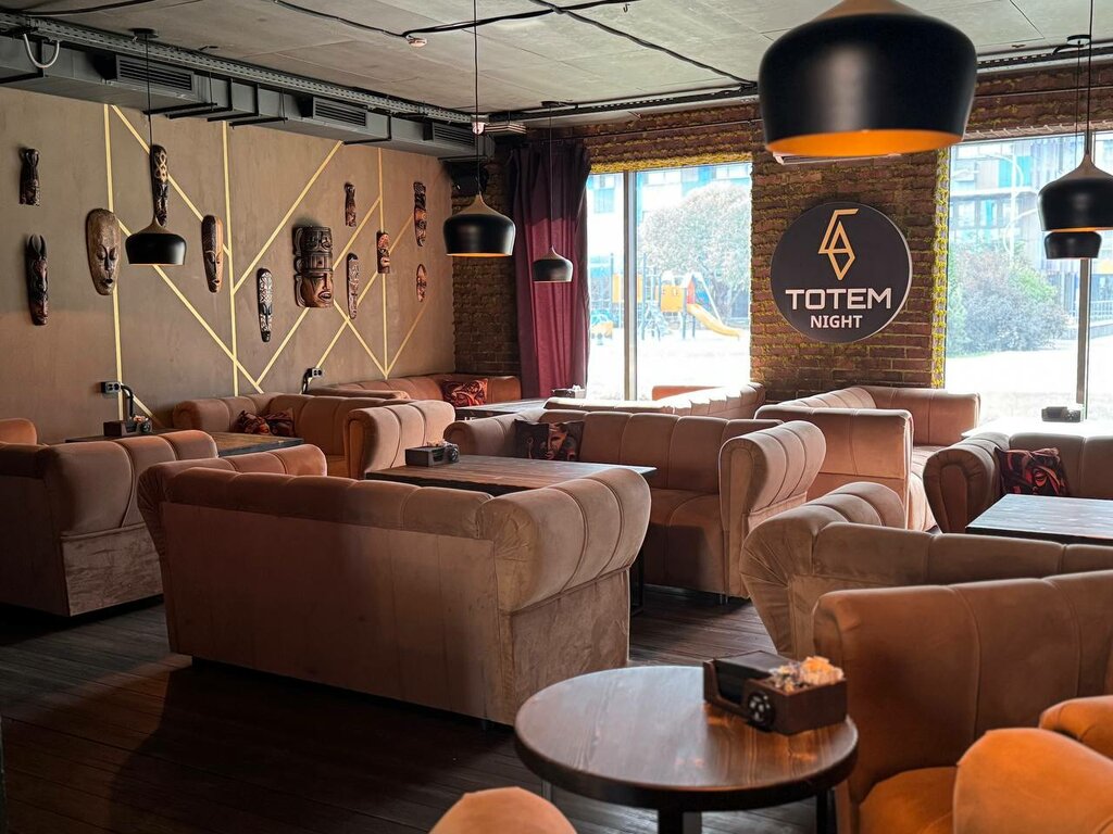 Nargile kafeler Totem Night Lounge, Moskova, foto