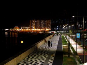 Смотровая площадка (Khanty-Mansi Autonomous Area, Urban District of the City of Nizhnevartovsk), seyir terası  Nijnevartovsk'tan