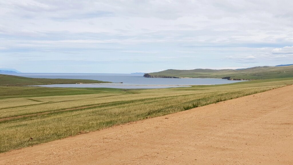 Dağ zirvesi Мыс Хунгай, İrkutskaya oblastı, foto