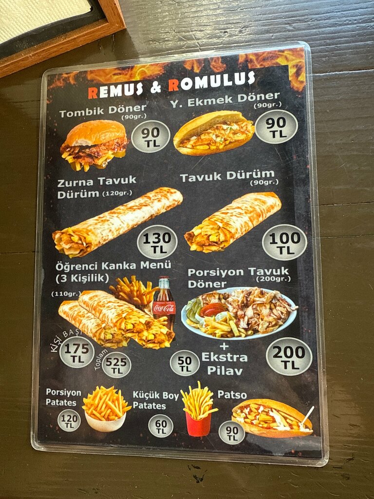 Fast food Remus & Romulus Coffee Food, İstanbul, foto