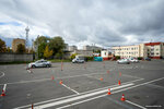 Driving training facility (Brest, Pugachova Microdistrict), ehliyet sınav alanı  Brest'ten