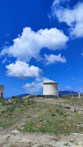 Gumbet Degirmen Tepe (Muğla, Bodrum, Eskiçeşme Mah., Saynur Gelendost Sok.), dağ zirvesi  Bodrum'dan