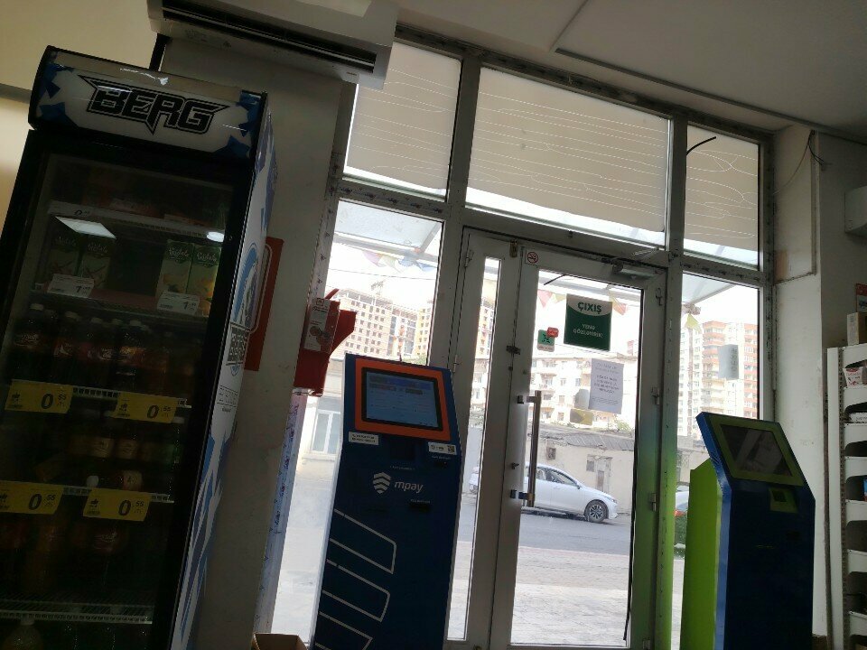 Ödeme terminali Mpay, Bakü, foto