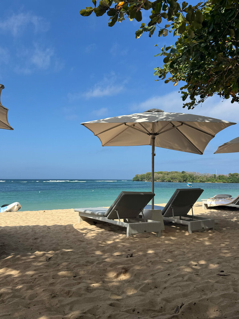Plaj Nusa Dua, Bali, foto