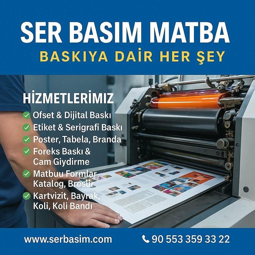 Baskı hizmetleri Ser Basım Matbaa Baskı Hizmetleri, İstanbul, foto