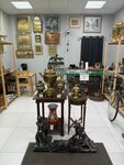 Мир самоваров (No:4М, derevnya Yurlovo), antikacı dükkanları  Moskova ve Moskovskaya oblastından