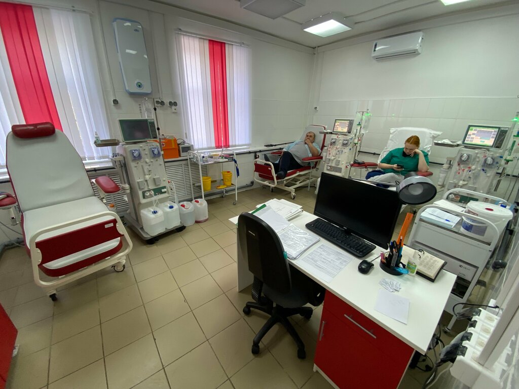 Diyaliz merkezi Nephroline, Ulyanovskaya oblastı, foto
