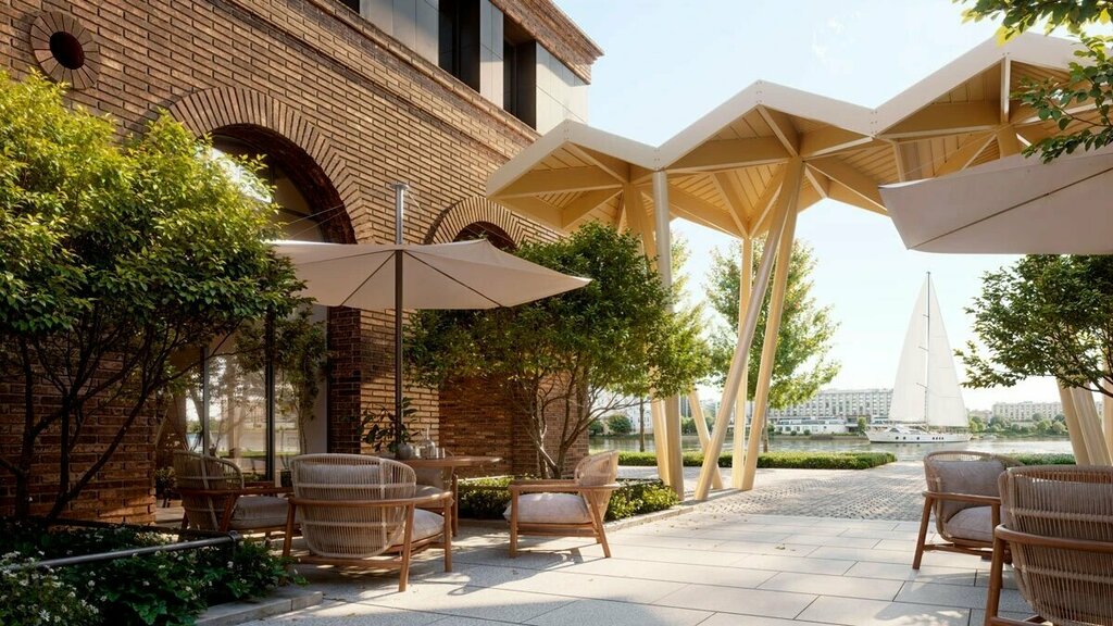 Konut blokları Галерная гавань, Saint‑Petersburg, foto