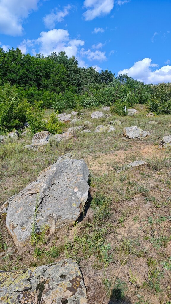Turistik yerler Черниговские песчаники, Lipetskaya oblastı, foto