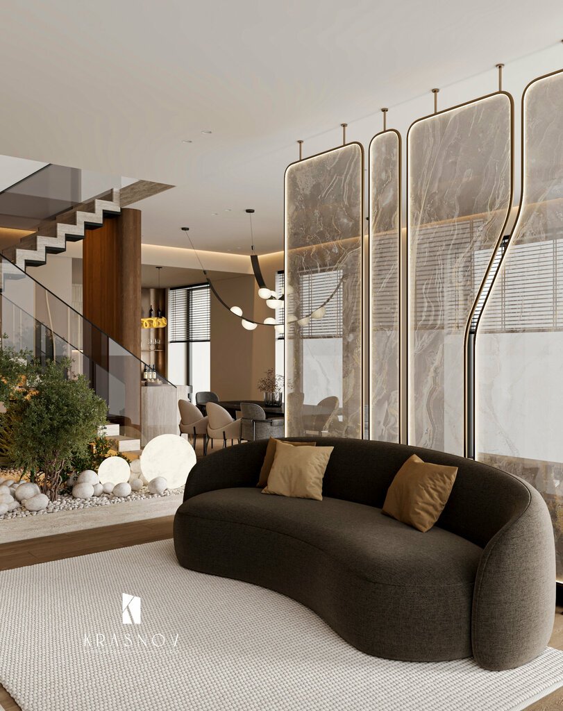i̇ç mimarlık firmaları Krasnov Interior Studio, Saint‑Petersburg, foto