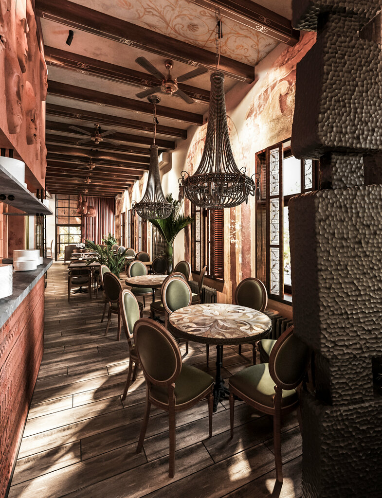 Restoran Villa Madelina, Saint‑Petersburg, foto
