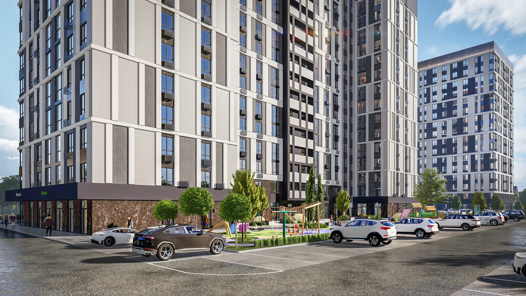 Konut blokları Менделеев, Nevinnomissk, foto