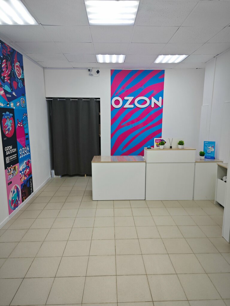 Teslimat noktası Ozon, Moskova, foto