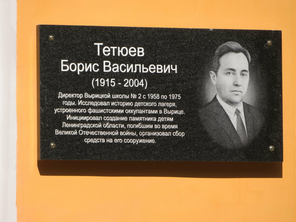 Ortaokul Vyritskaya shkola Srednego Obshchego Obrazovaniya № 2, Saint‑Petersburg ve Leningradskaya oblastı, foto