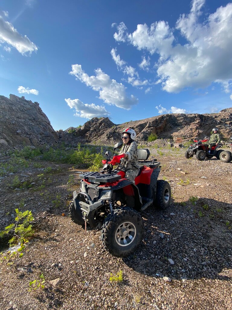 ATV turu Kvadro. 1, Karelya, foto