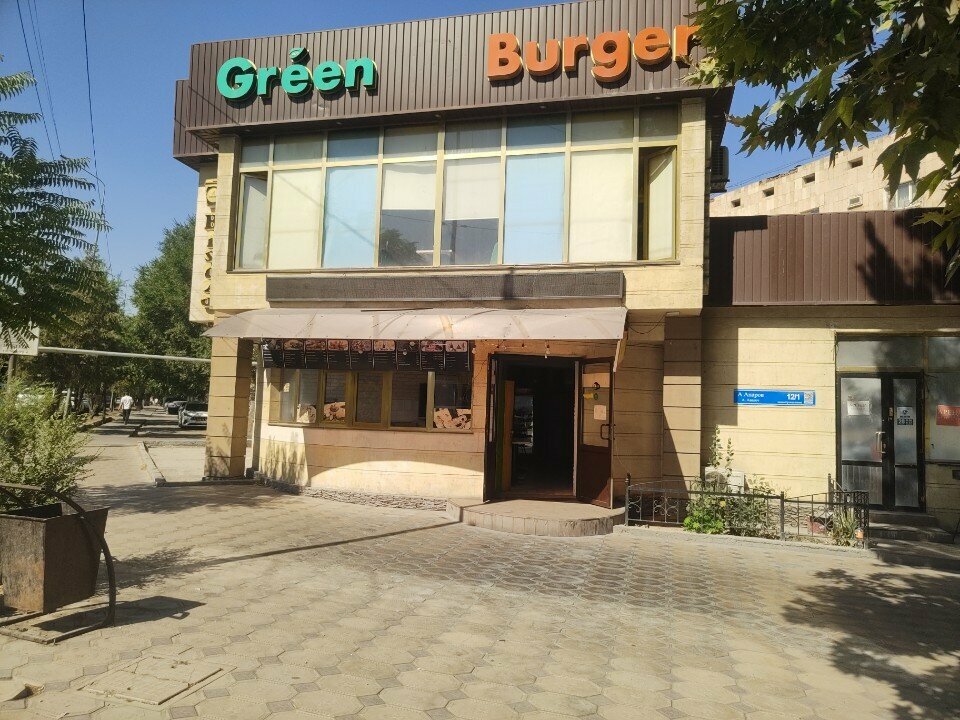 Fast food Green Burger, Çimkent (Şımkent), foto