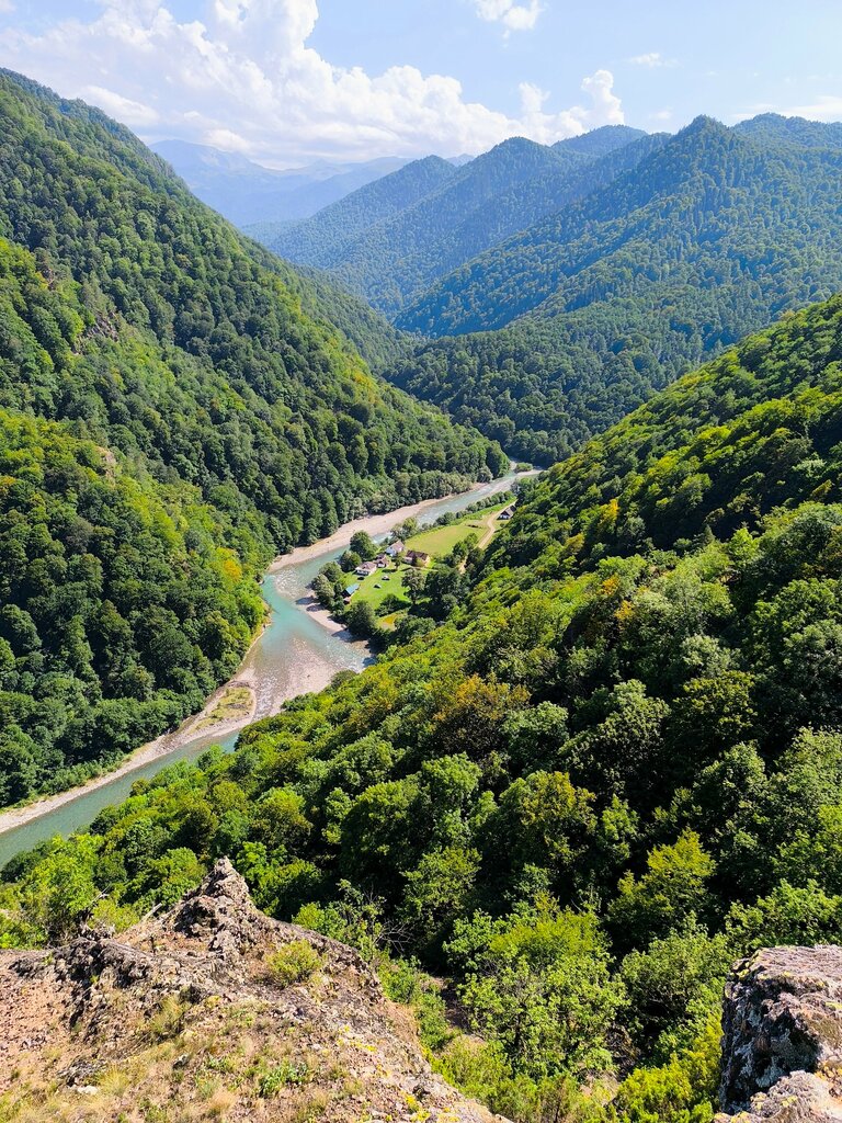 Seyir terası Смотровая площадка, Krasnodarski krayı, foto