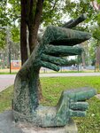 Ангел (Primorskoye Highway No:536К), park, sokak heykeli  Zelenogorsk'tan