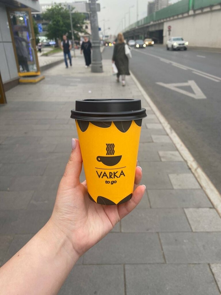 Al götür kahve Varka to go, Moskova, foto