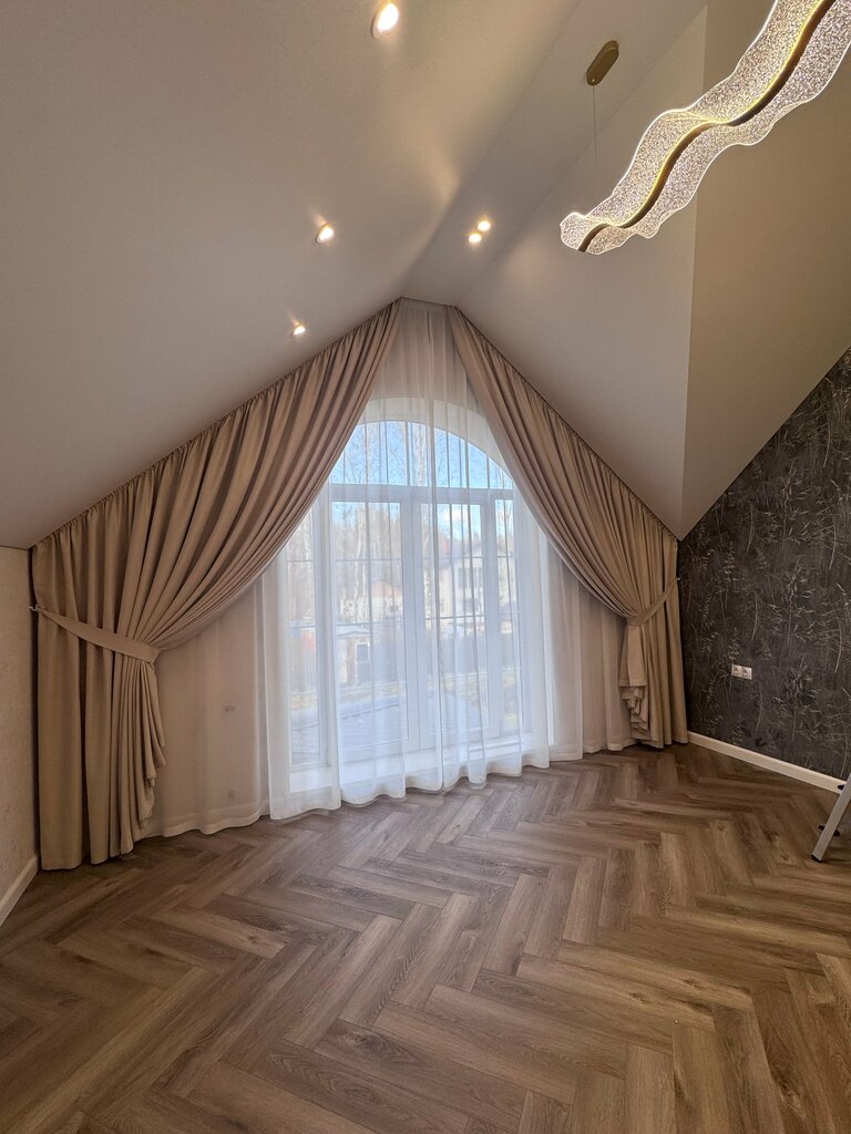 Perde ve korniş üreticileri Дом штор, Novosibirsk, foto