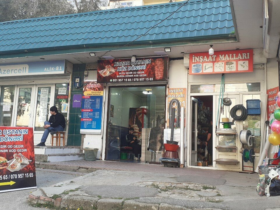 Fast food Xəzər Ustanin Köz Dönəri, Bakü, foto