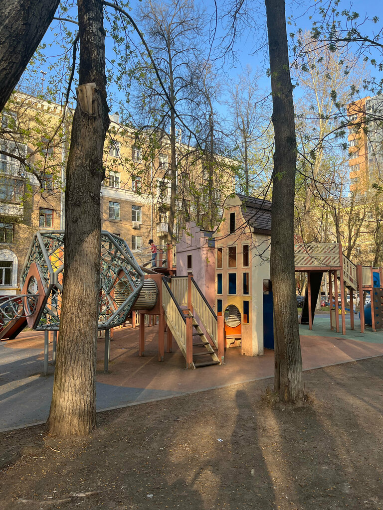 Oyun alanı Детская площадка, Moskova, foto