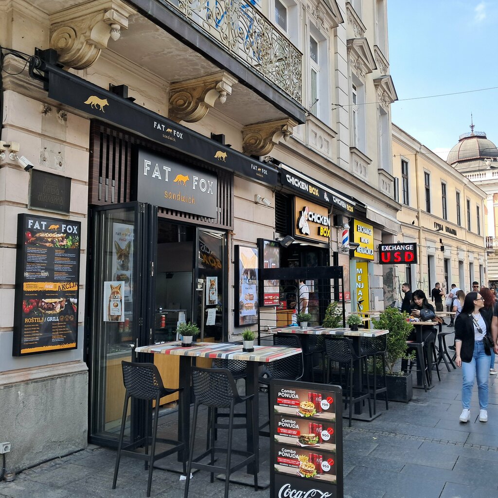 Fast food Fat Fox Sandwich, Belgrad, foto