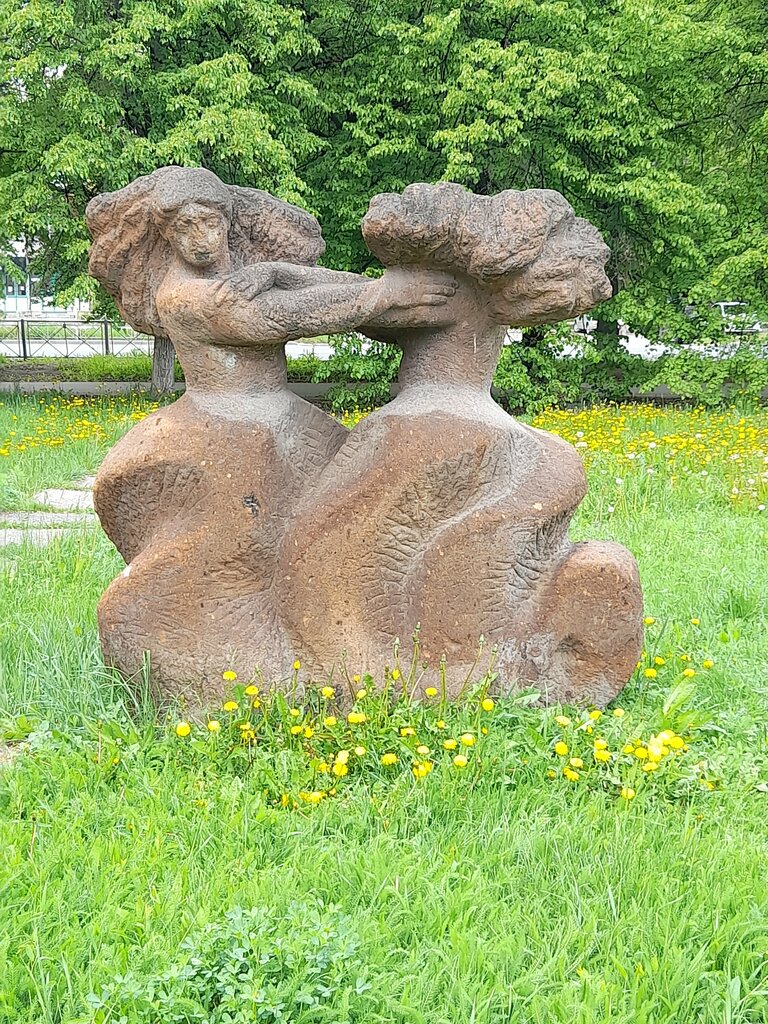 Park, sokak heykeli Танец, Tolyatti (Togliatti), foto