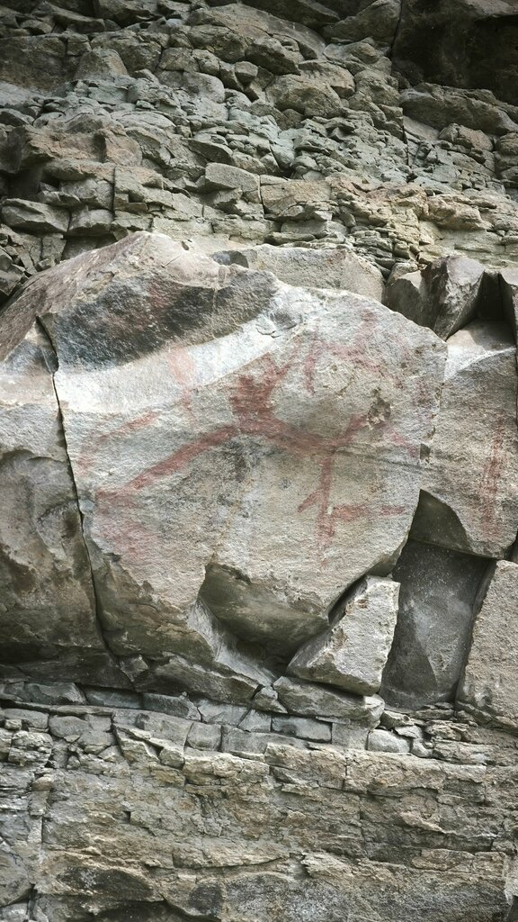 Doğa Казанцевская писаница, Krasnoyarski krayı, foto