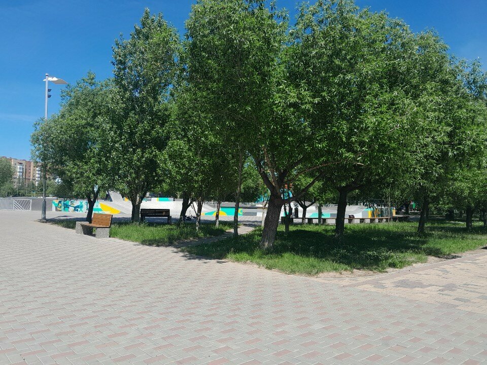 Kaykay parkı Skate Park, Astana, foto