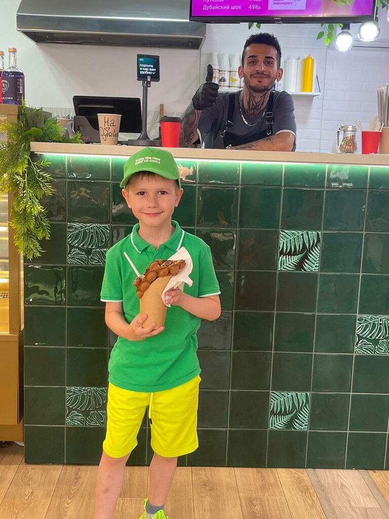 Pasta, şekerleme ve tatlı Вафли и точка, Krasnodar, foto