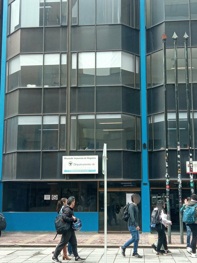 Devlet kurumları ve bakanlıklar Secretaria de hacienda departamento de Cundinamarca, Bogota, foto