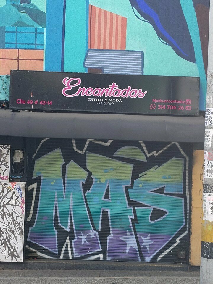 Giyim mağazası Encantadas, Medellin, foto