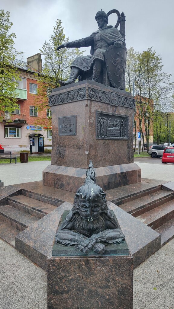 Anıt, heykel Александр Невский, Yegoryevsk, foto