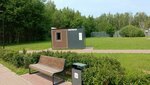 Пост охраны (Moscow Region, Domodedovo City District, Vzlyot Park), geçiş noktaları, güvenlik kontrol alanı  Domodedovo'dan