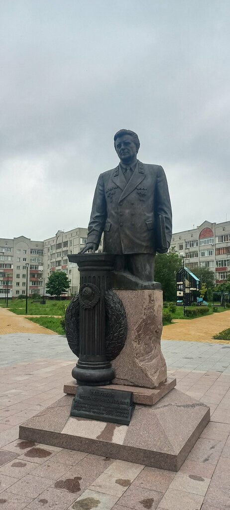 Anıt, heykel Генеральному прокурору СССР Александру Михайловичу Рекункову, Briansk, foto