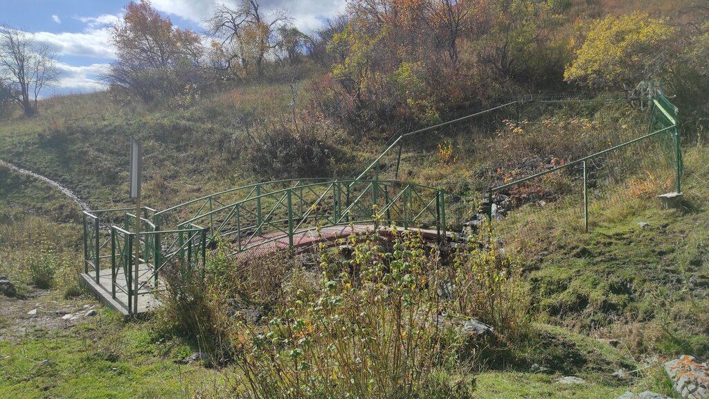 Pınar, çay Spring, stream, Altay Cumhuriyeti, foto