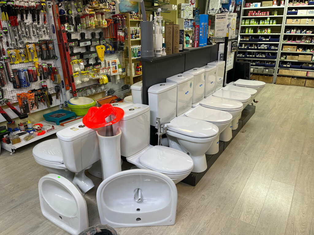 Banyo ve klozet mağazaları Сантехника, Moskova, foto