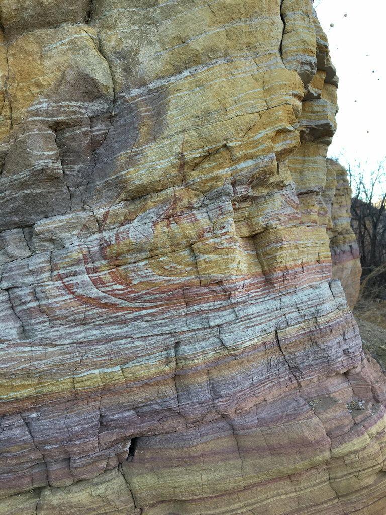 Doğa Геолого-геоморфологический памятник природы Урочище Муратауз, Orenburgskaya oblastı, foto