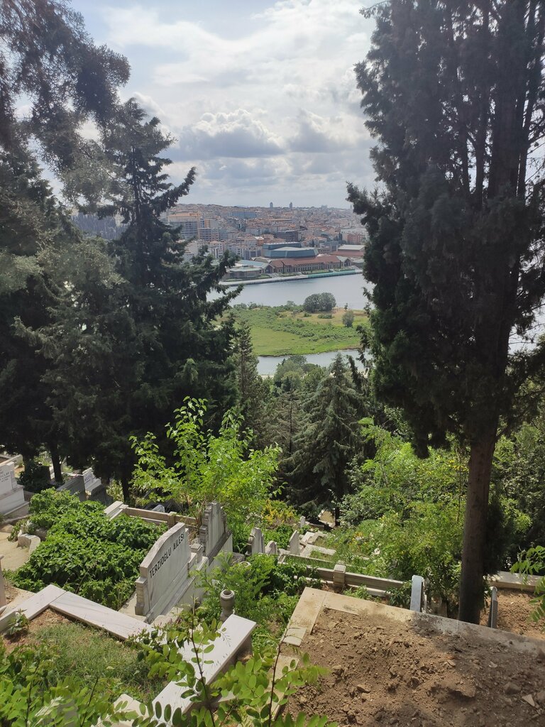 Mezarlıklar Eyüp Sultan Mezarlığı, İstanbul, foto