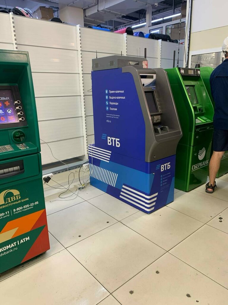 ATM'ler Bank VTB, Krasnoyarsk, foto