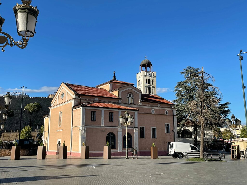 Ortodoks kiliseleri Дмитриевская церковь, Skopje, foto