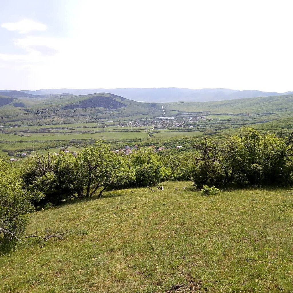 Dağ zirvesi Гора Кильсе-Бурун 712 метров, Sevastopol, foto