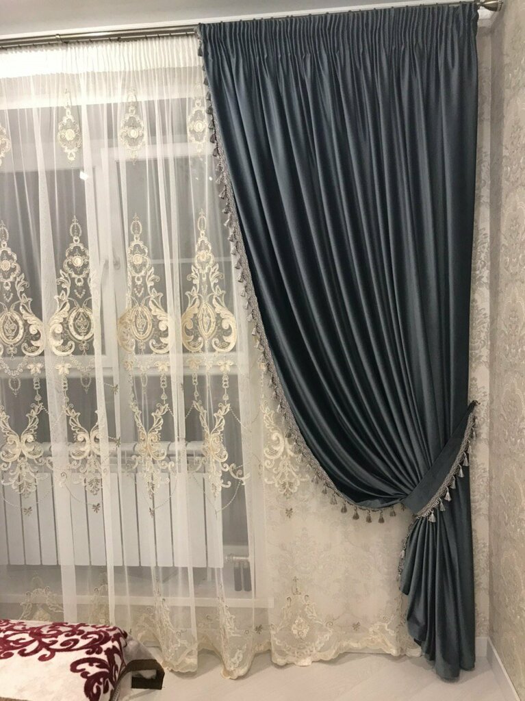 Perde ve korniş üreticileri Dom Shtor 5, Lipetsk, foto