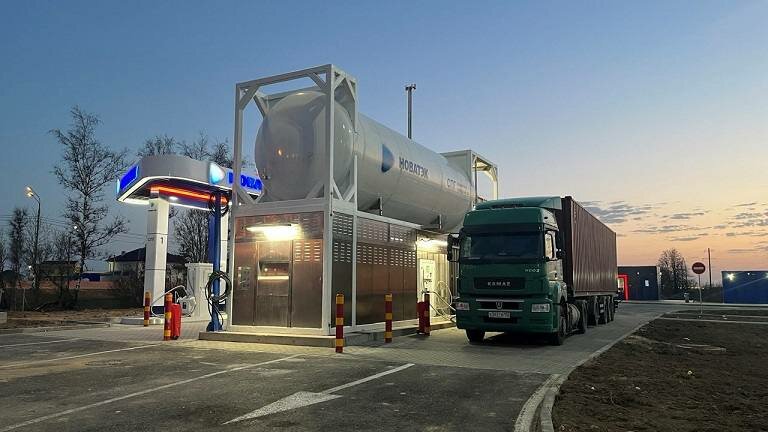 Otogaz dolum istasyonu Новатэк СПГ, Tverskaya oblastı, foto